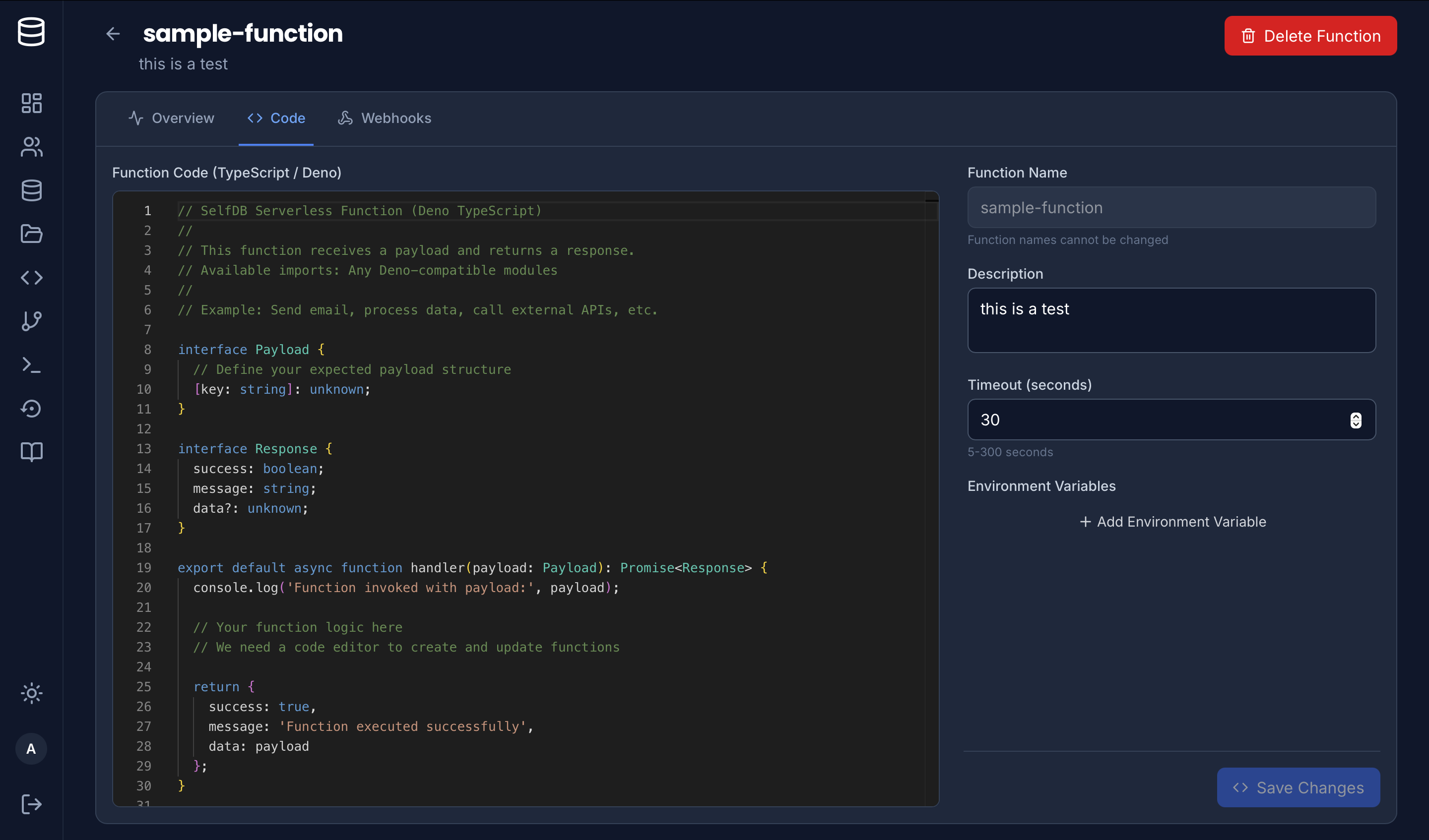 SelfDB - Self-hosted Alternative to Firebase and Supabase